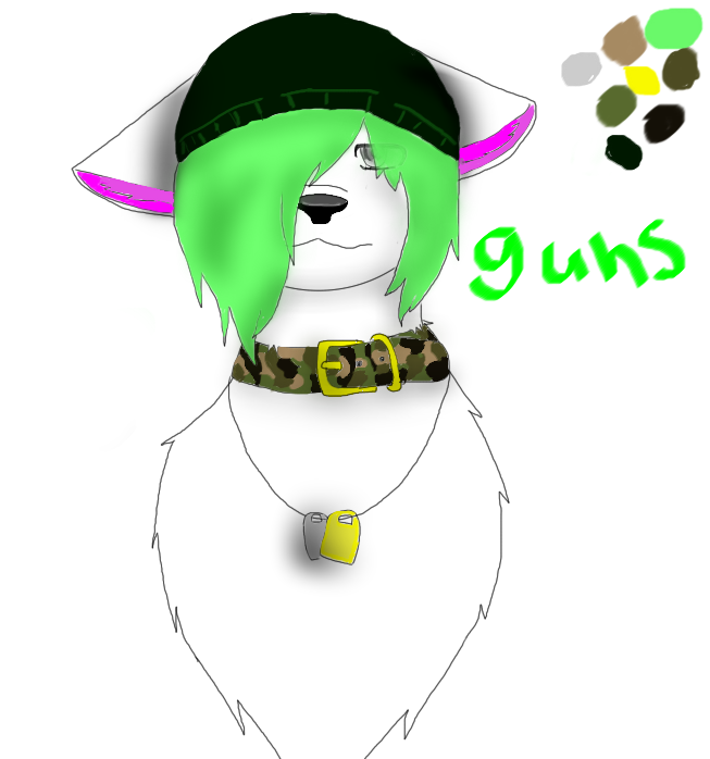 guns headshot by joey134 on DeviantArt