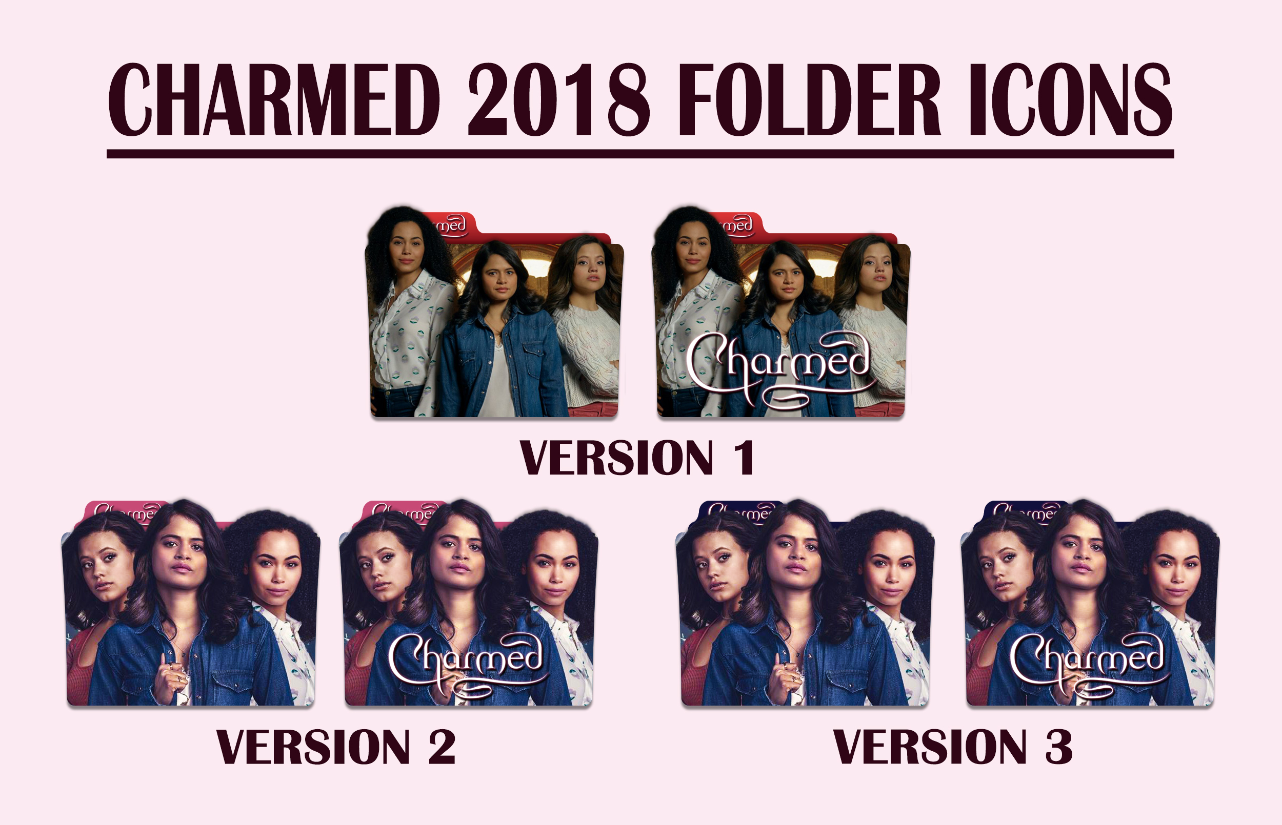 Charmed (2018) Folder Icons (ICO + PNG) by vampiressrina on DeviantArt