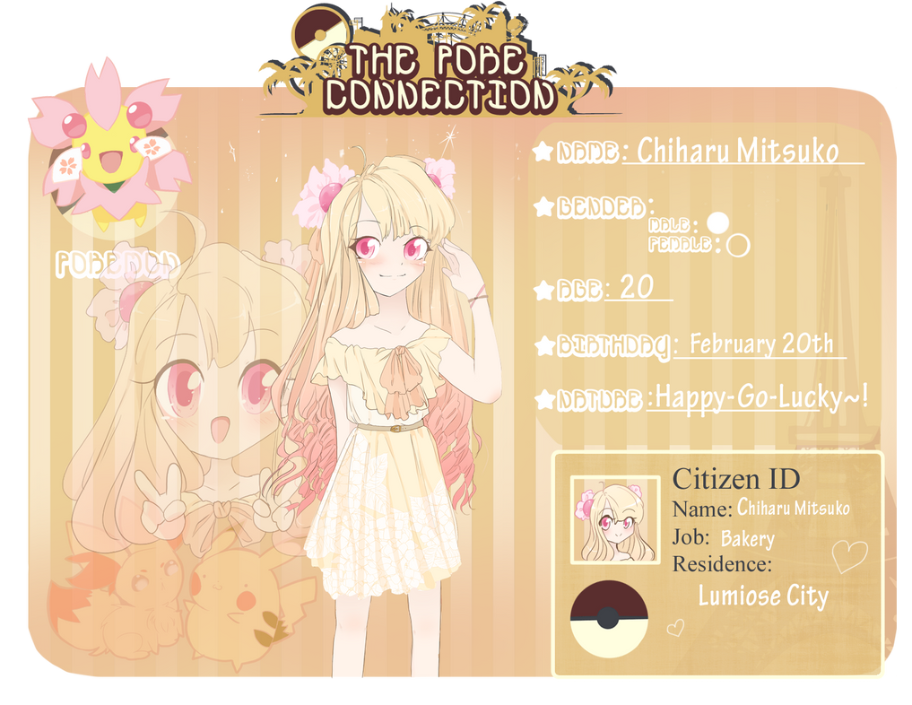 The Poke Connection!: Chiharu Mitsuko by Yuki-chan001 on DeviantArt