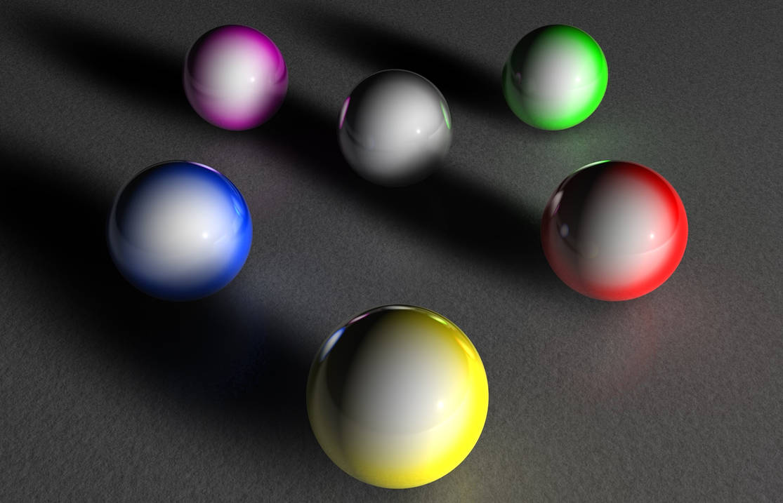 Shiny marbles by Neon-Monkey on DeviantArt