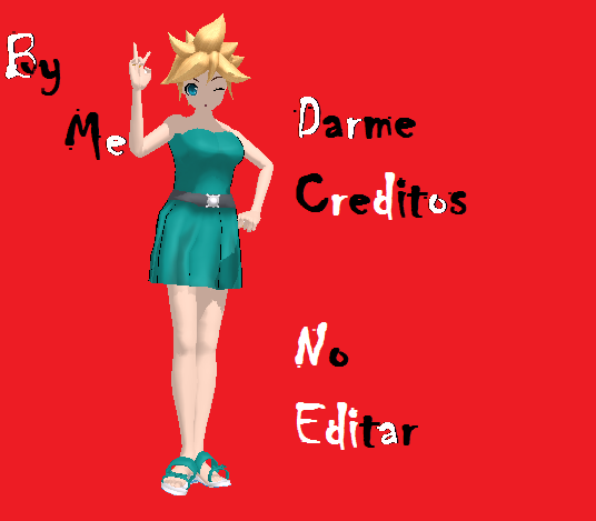 MMD Len Party Dress DL by TsubakiLife on DeviantArt