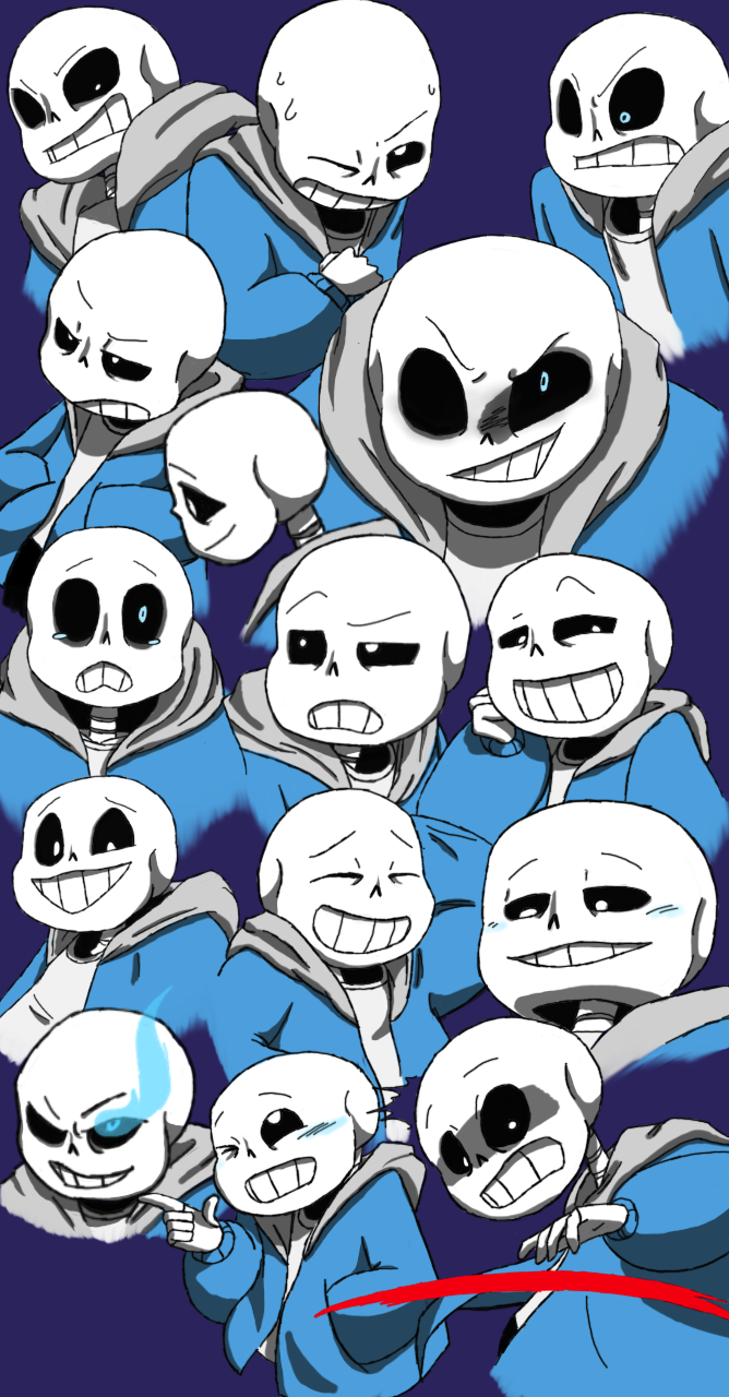 Sansational Expressions by TrueWinterSpring on DeviantArt