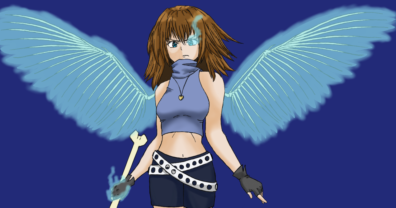 Frisk is filled with determination and magic by TrueWinterSpring on ...