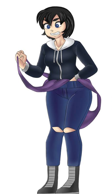 Hailey at Camp: Alter Ego Challenge by MagniPulls on DeviantArt