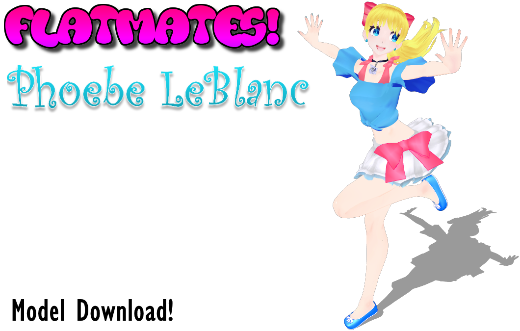 Phoebe LeBlanc (Model Download) [Version 2.8] by DepthDropper on DeviantArt