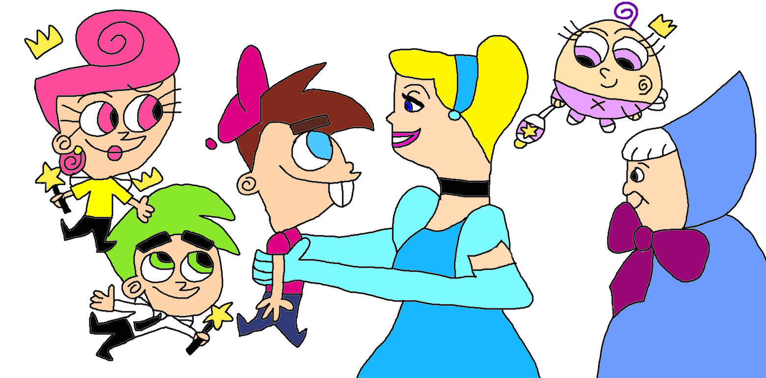 Timmy Turner Meets Cinderella by FurryJori on DeviantArt