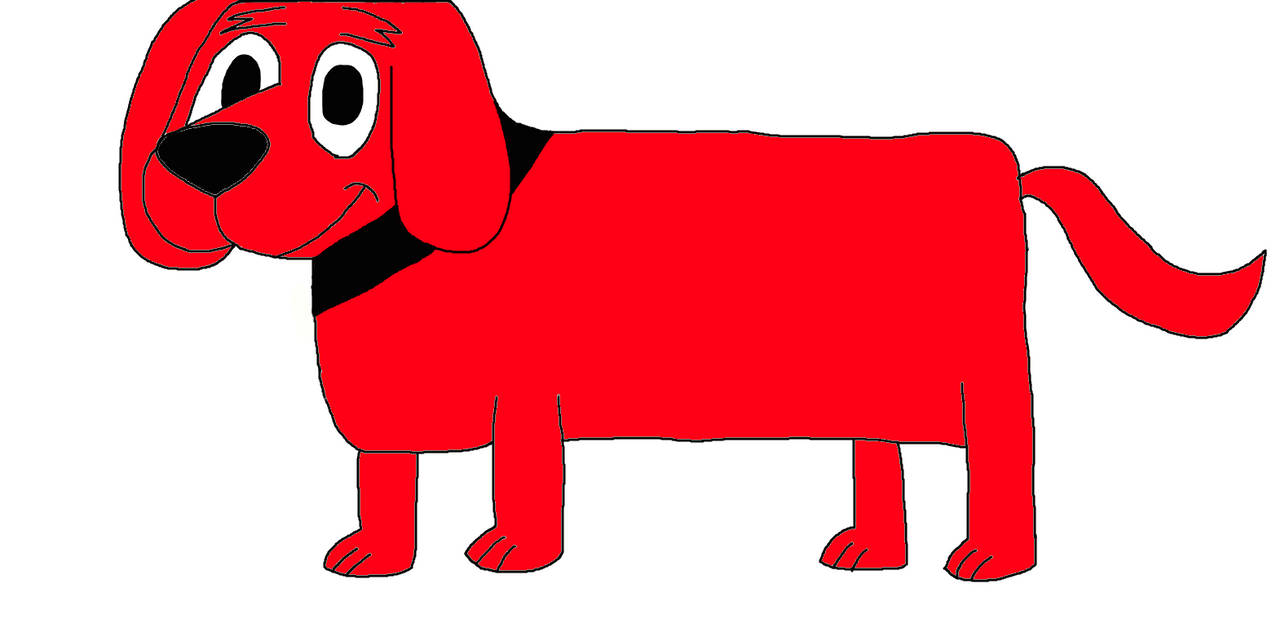 Clifford In Bluey Style by FurryJori on DeviantArt