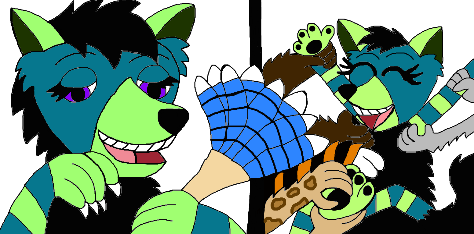 Tickle Or Be Tickled? by FurryJori on DeviantArt