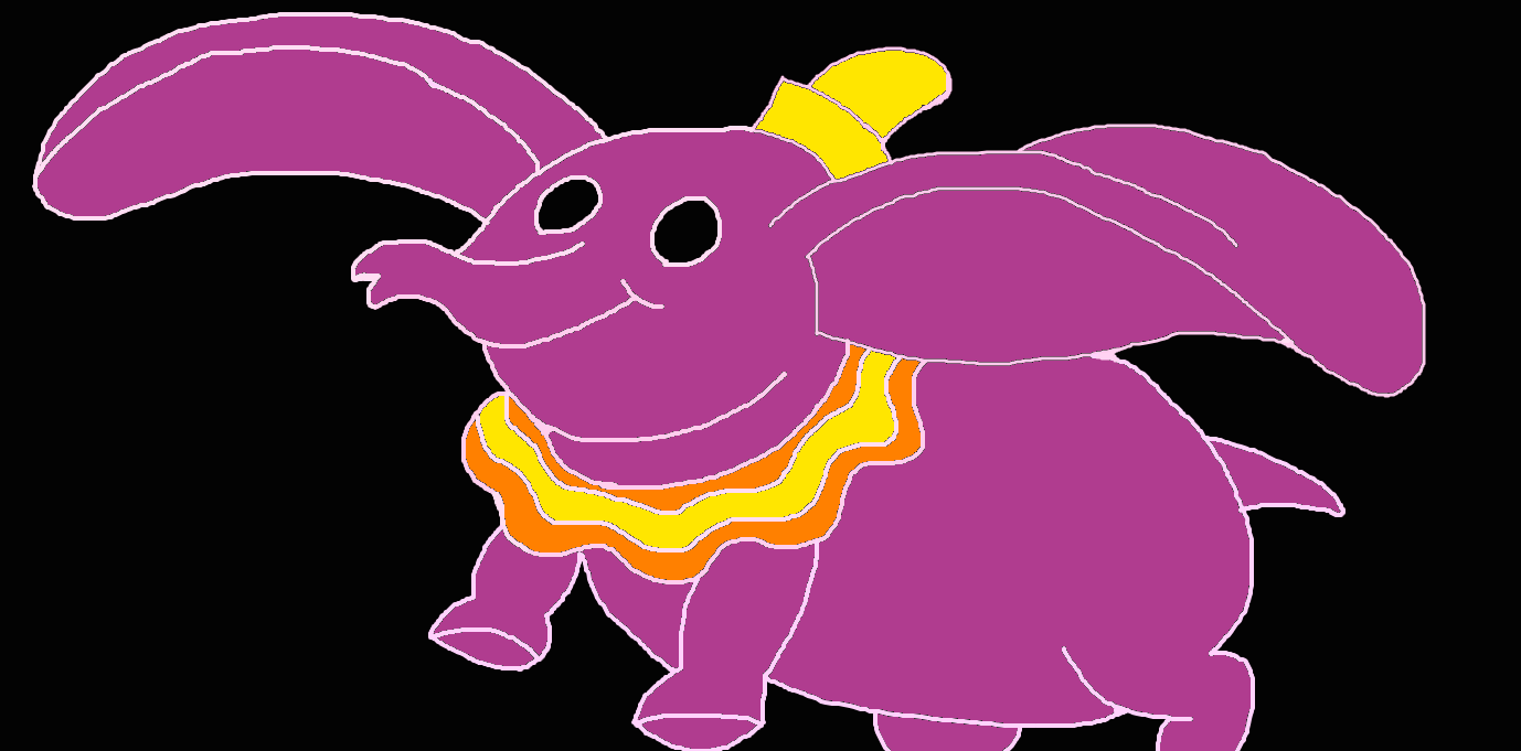 Dumbo The Pink Elephant by FurryJori on DeviantArt