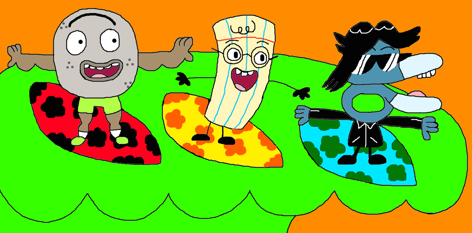 Nicktoons Slimed: Rock, Paper, Scissors by FurryJori on DeviantArt