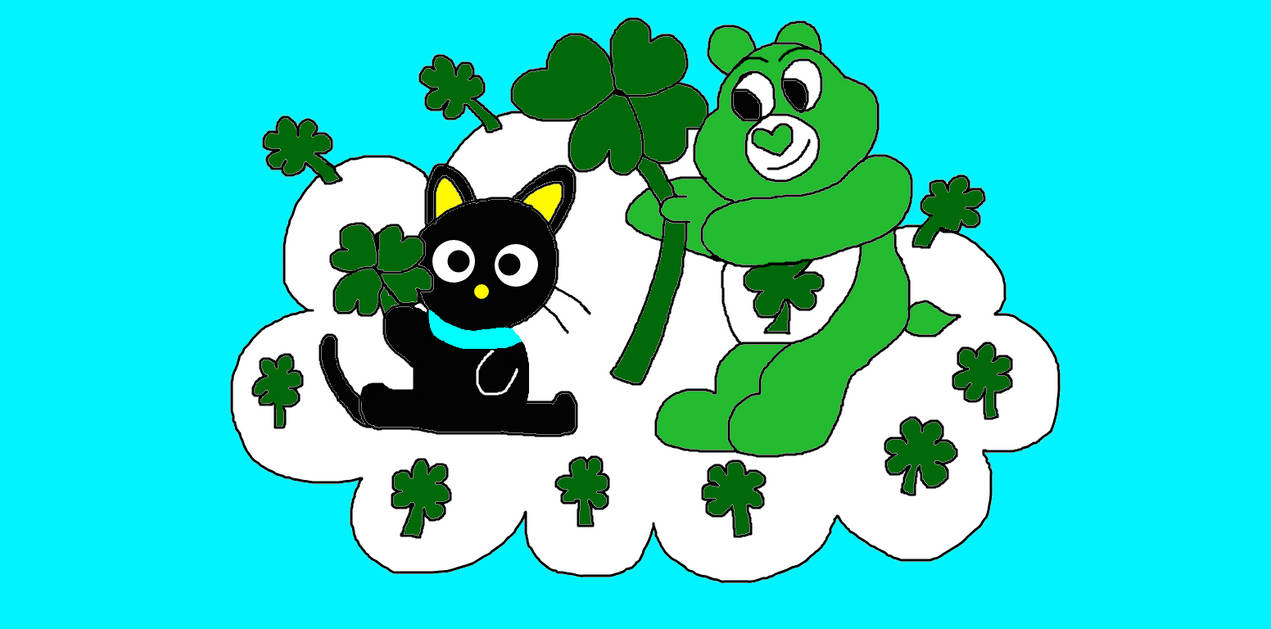 Good Luck Bear Meets Chococat by FurryJori on DeviantArt