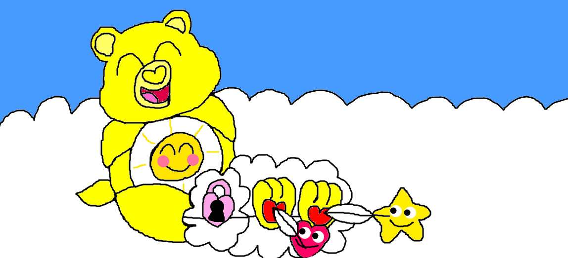 Funshine Bear In Cloud Stocks by FurryJori on DeviantArt