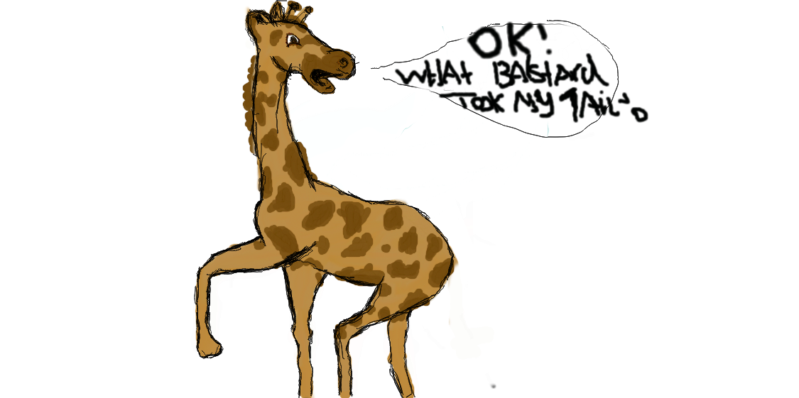 Angry Giraffe by DevaintShadows on DeviantArt