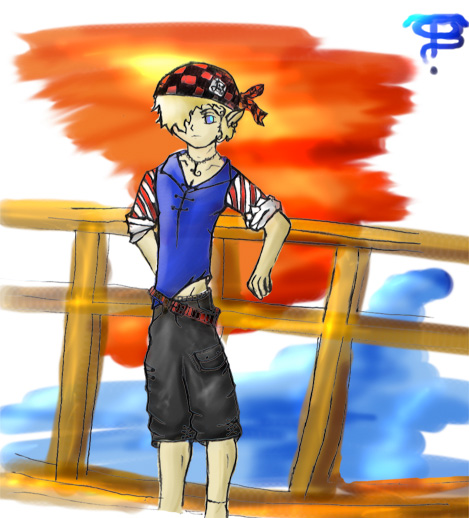 Pirate Boy for Viko91 BDAY by blondefox7 on DeviantArt