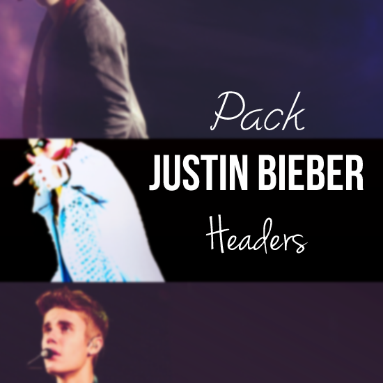 Justin Bieber Headers by sexynerdjoej on DeviantArt