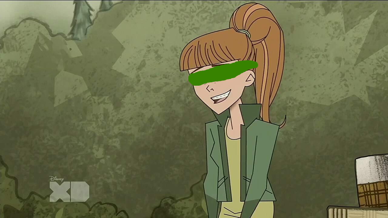 Jenny Jerkins blindfolded by HeroMan655 on DeviantArt