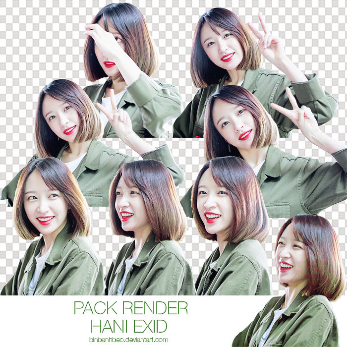 Pack Render #6 Hani EXID by binbanhbeo on DeviantArt