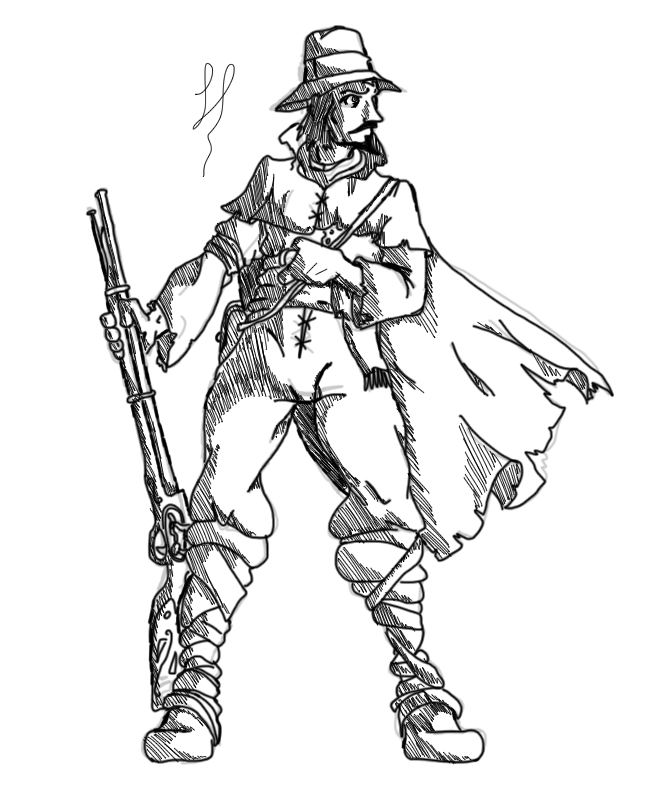 Brigand (sketch) by LoScorreggia on DeviantArt