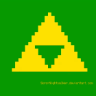 Triforce Pixel animation by Sora-Nightwalker on DeviantArt