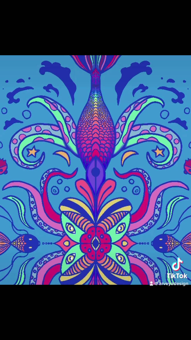 Mermaid mandala by ArveyaDesign on DeviantArt
