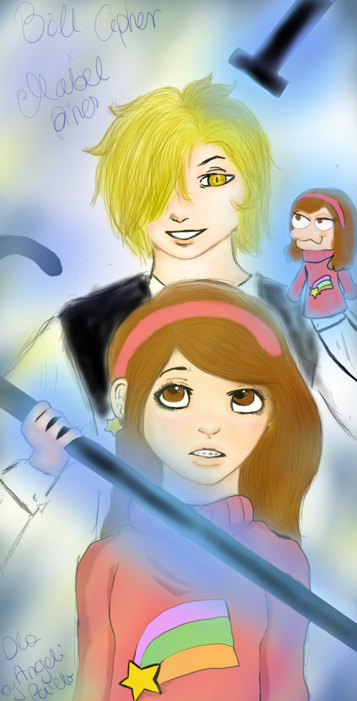 Bill Cipher x Mabel Pines by Dorphena on DeviantArt