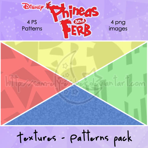PnF Pattern set - 2 by ElyPandita on DeviantArt