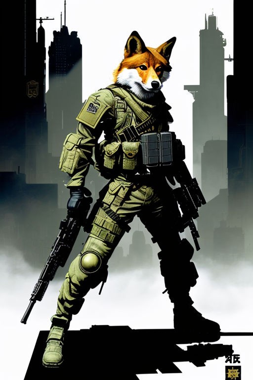 tactical fox by gryphonSyntax202 on DeviantArt