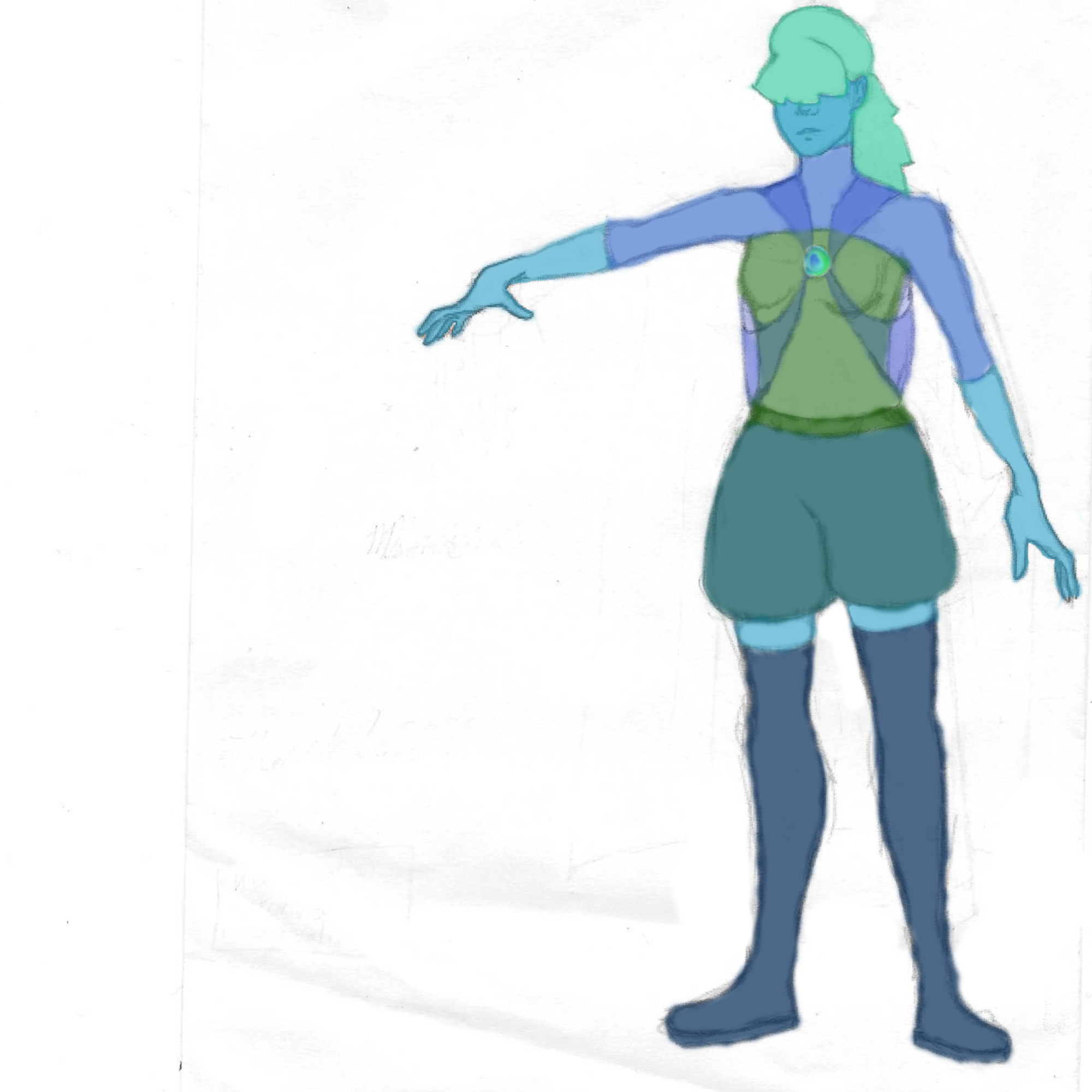 Azurite? by BuriedUnderThoughts on DeviantArt