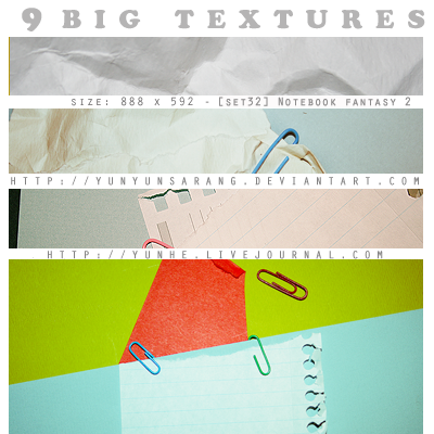 9 big textures - notebook 2 by yunyunsarang on DeviantArt