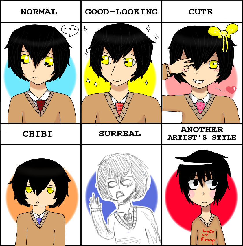Style Meme - Tsukki by erichan05 on DeviantArt