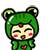 Froggy Emoji-16 (Happy and Blushing) [V1] by Jerikuto on DeviantArt