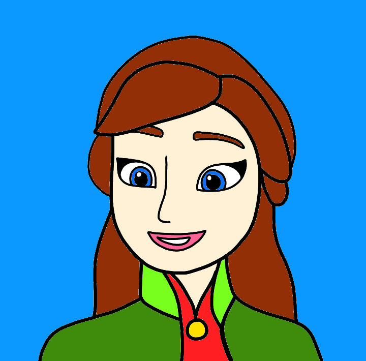 Samantha (OC) Smiling by jakeysamra on DeviantArt