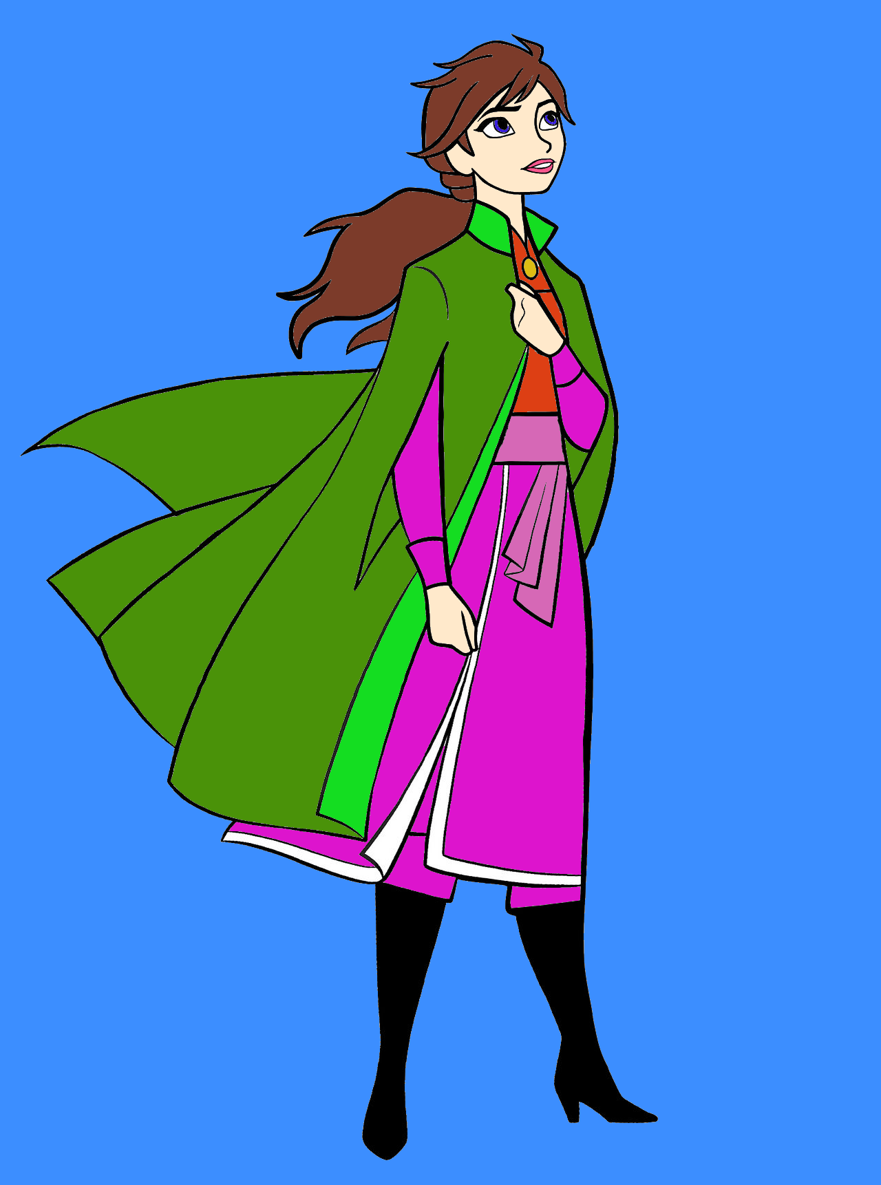 Samantha (OC) Getting Prepared by jakeysamra on DeviantArt