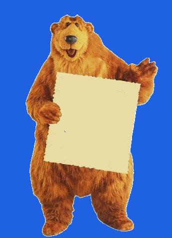 Bear (BITBBH) Holding a Poster by jakeysamra on DeviantArt