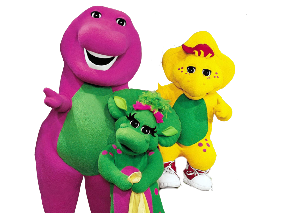 Barney,Baby Bop and BJ PNG by jakeysamra on DeviantArt
