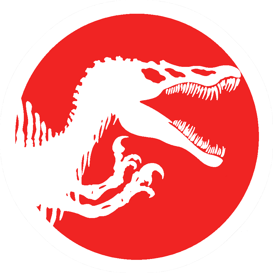 JP Logo Spinosaurus In Jacob Samra Color by jakeysamra on DeviantArt