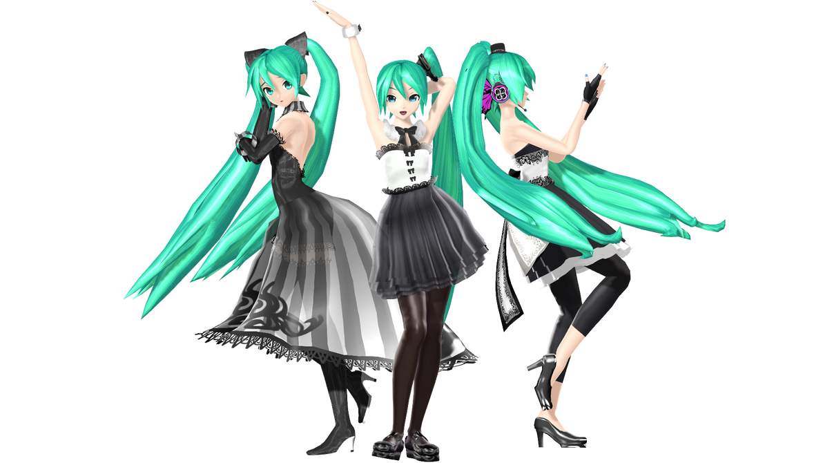 MMD DT Pack 3 Download by willianbrasil on DeviantArt