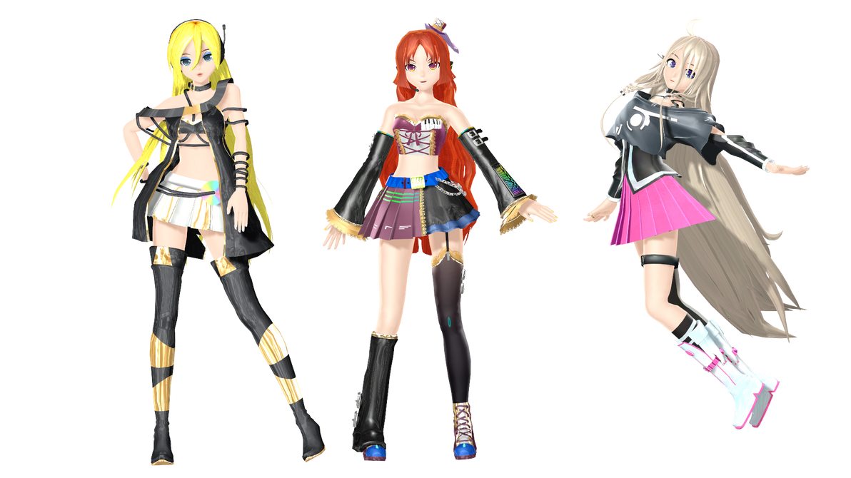 MMD DT Pack 4 Download by willianbrasil on DeviantArt