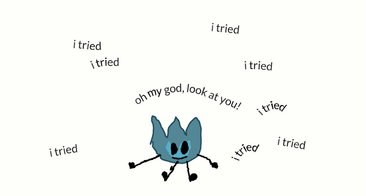 blue firey jr in beefydie style by ArdorNotFound2 on DeviantArt