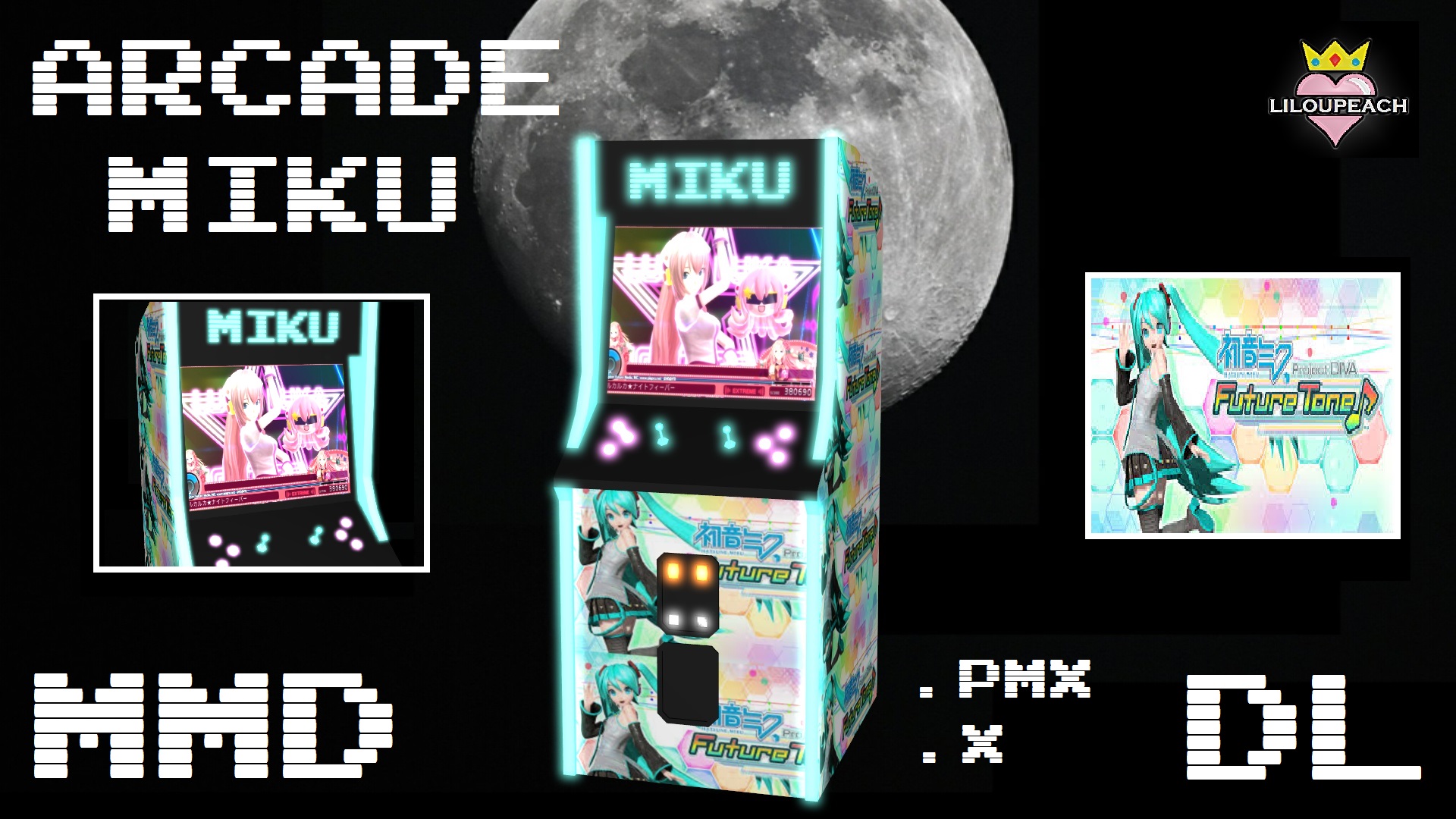 Arcade Miku MMD DL by liloupeach on DeviantArt