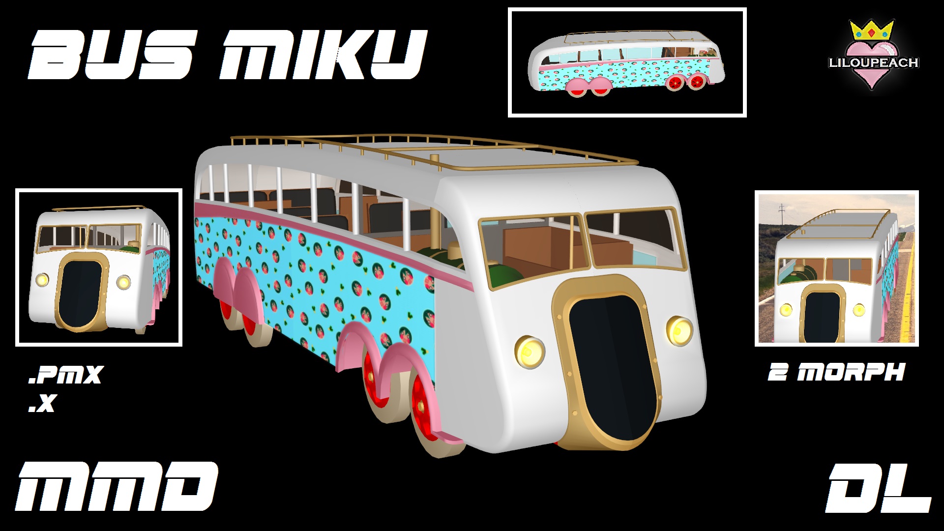 Miku Bus MMD DL by liloupeach on DeviantArt