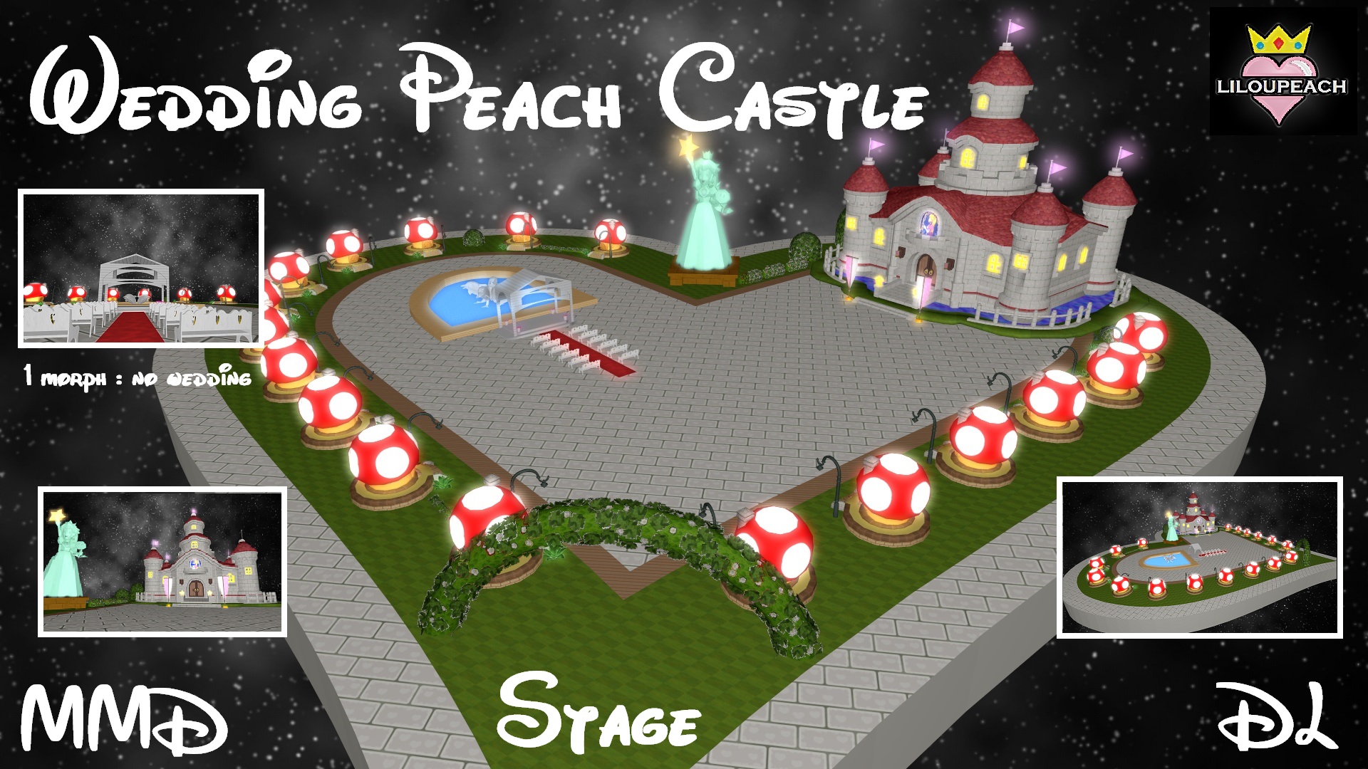 Mmd Stage Peach39s Castle Download By Sab64 On Deviantart