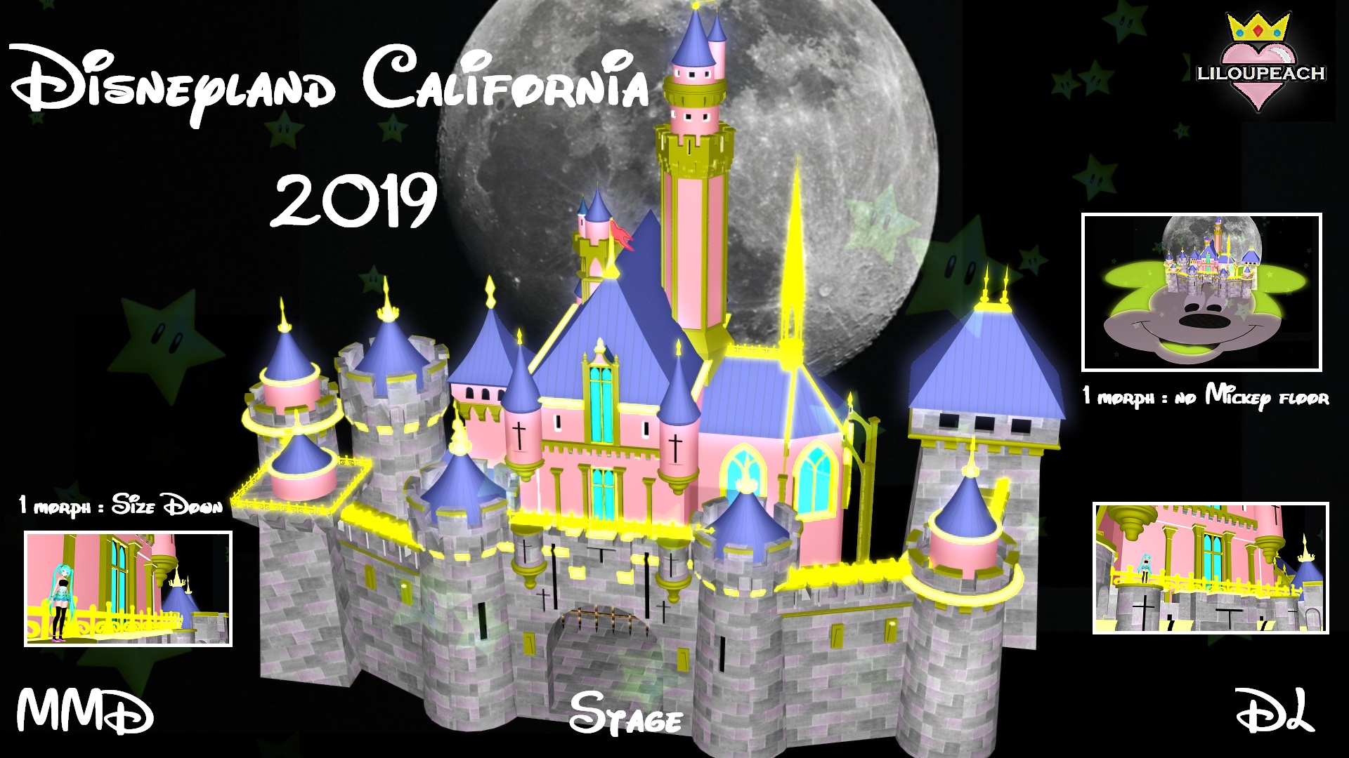 DisneyLand California MMD Stage DL by liloupeach on DeviantArt