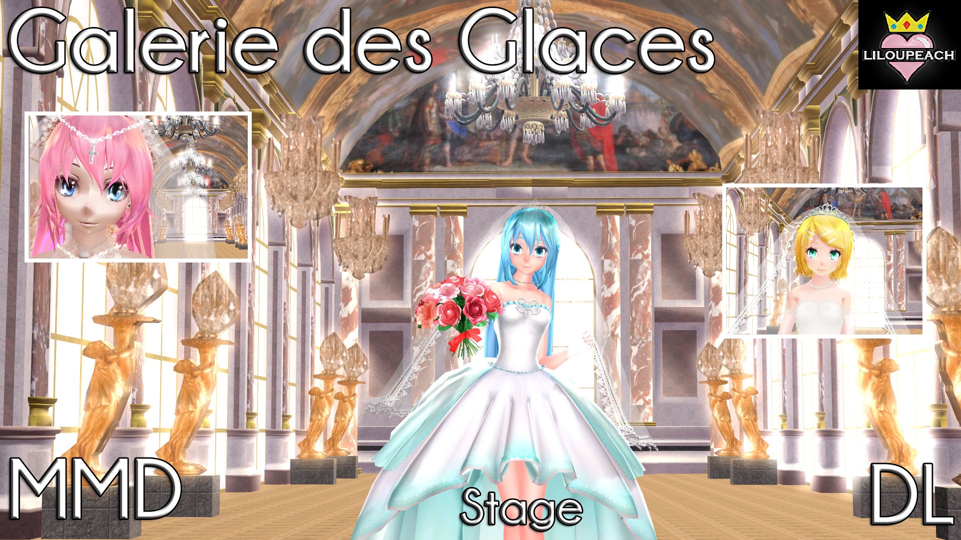 Galerie des Glaces MMD Stage DL by liloupeach on DeviantArt