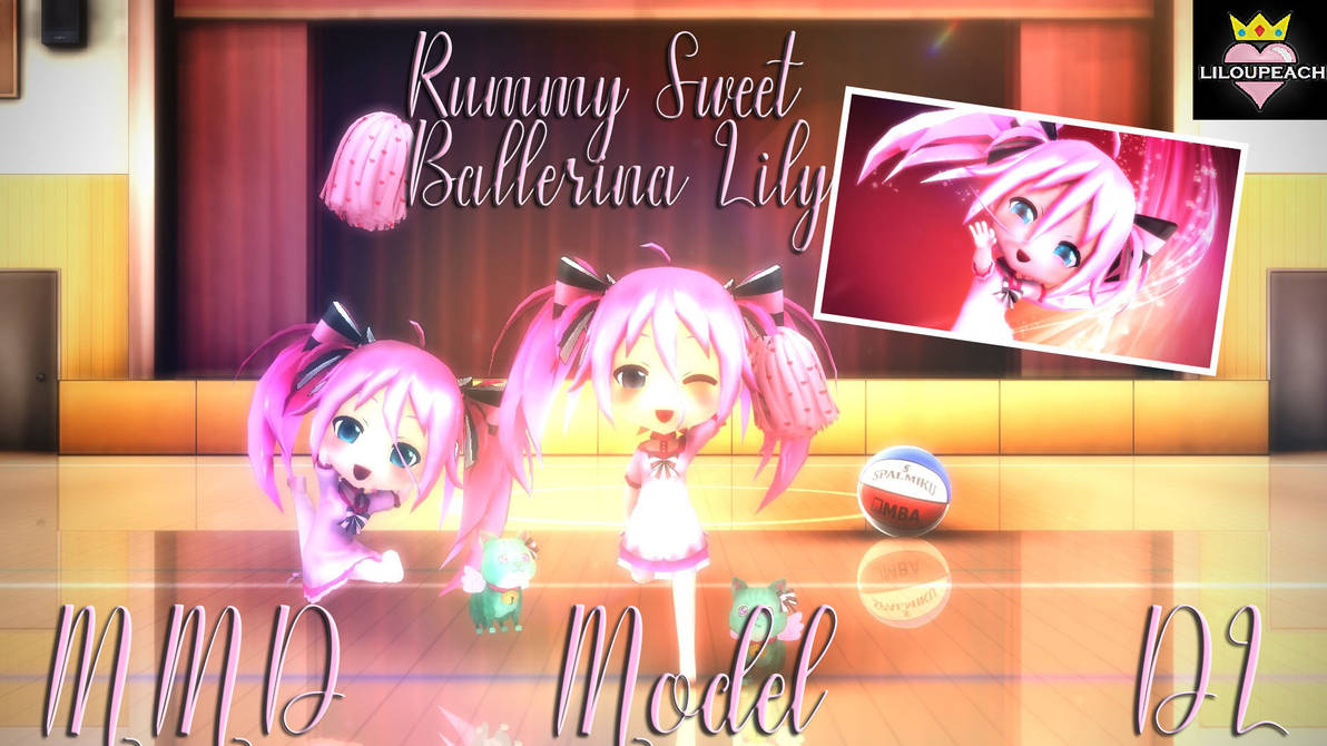 MMD Rummy Sweet Ballerina Lily DL by liloupeach on DeviantArt