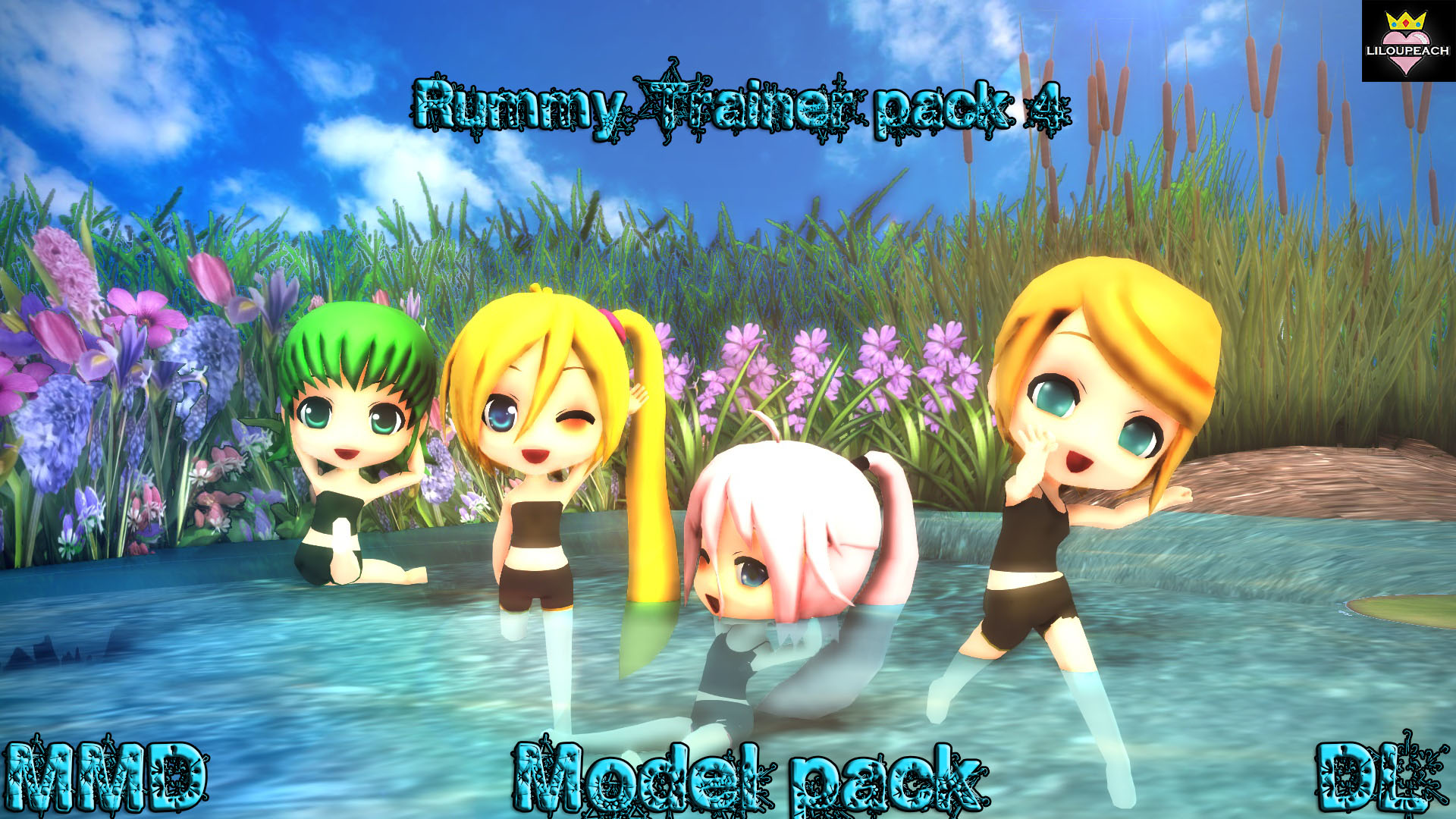 MMD Rummy Trainer pack 4 DL by liloupeach on DeviantArt