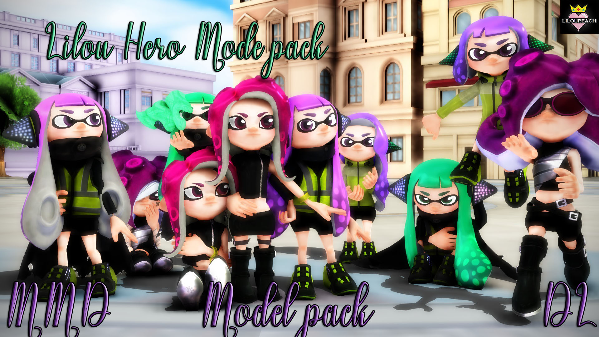 MMD Lilou Hero Mode ver DL by liloupeach on DeviantArt