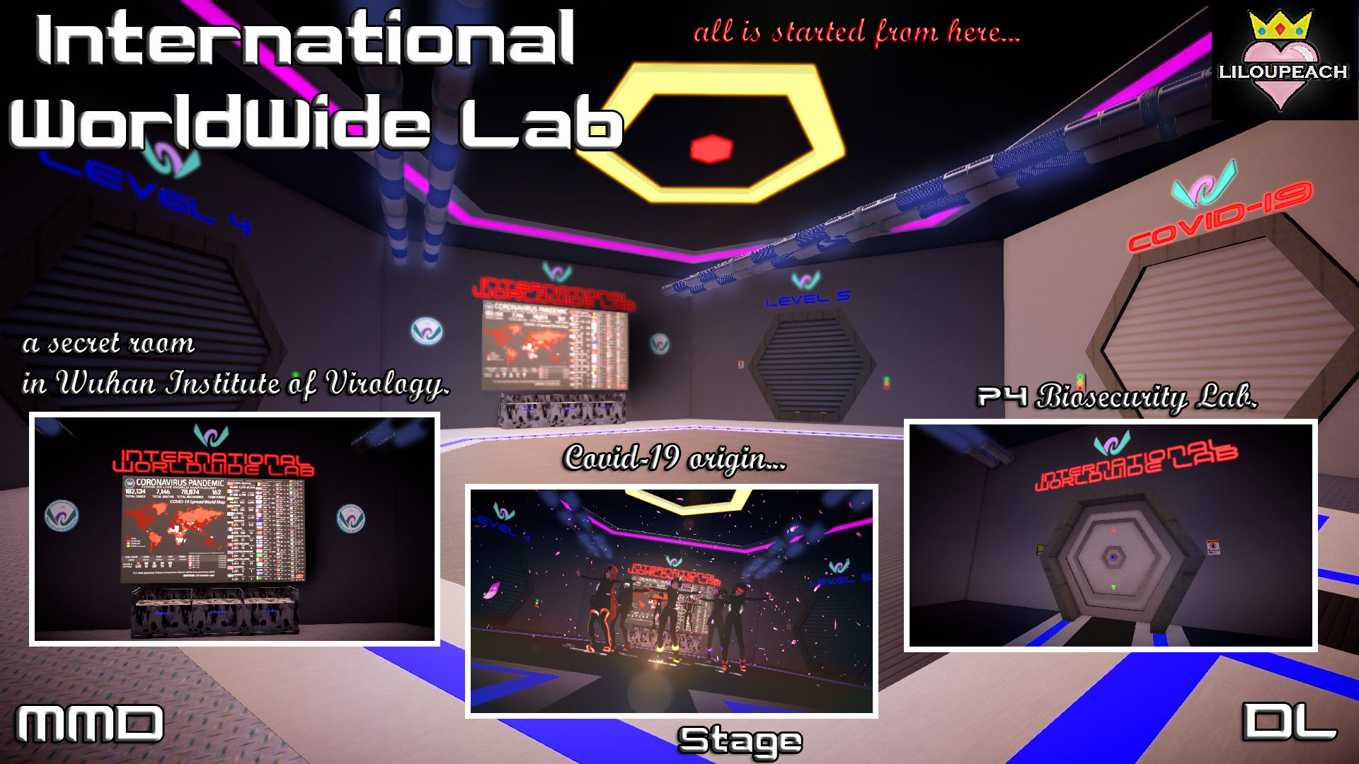 International WorldWide Lab MMD Stage by liloupeach on DeviantArt