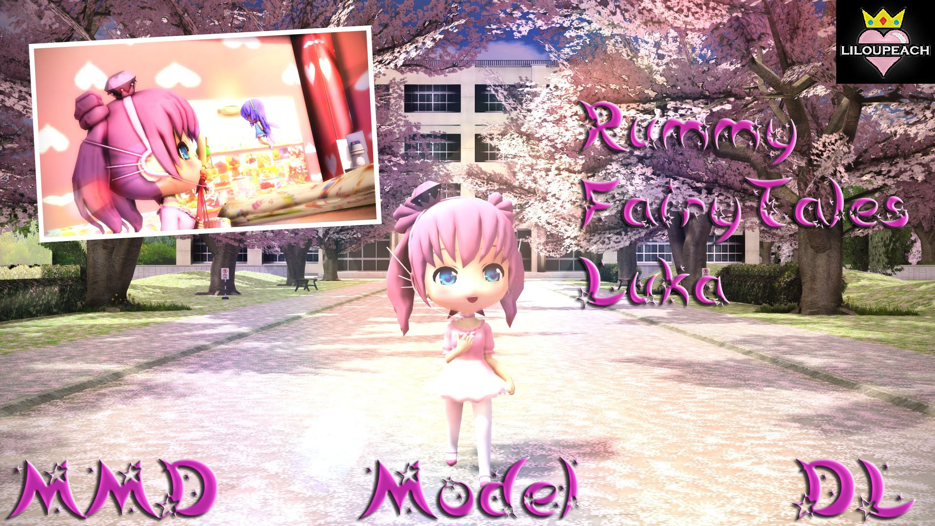 MMD Rummy FairyTales Luka DL by liloupeach on DeviantArt