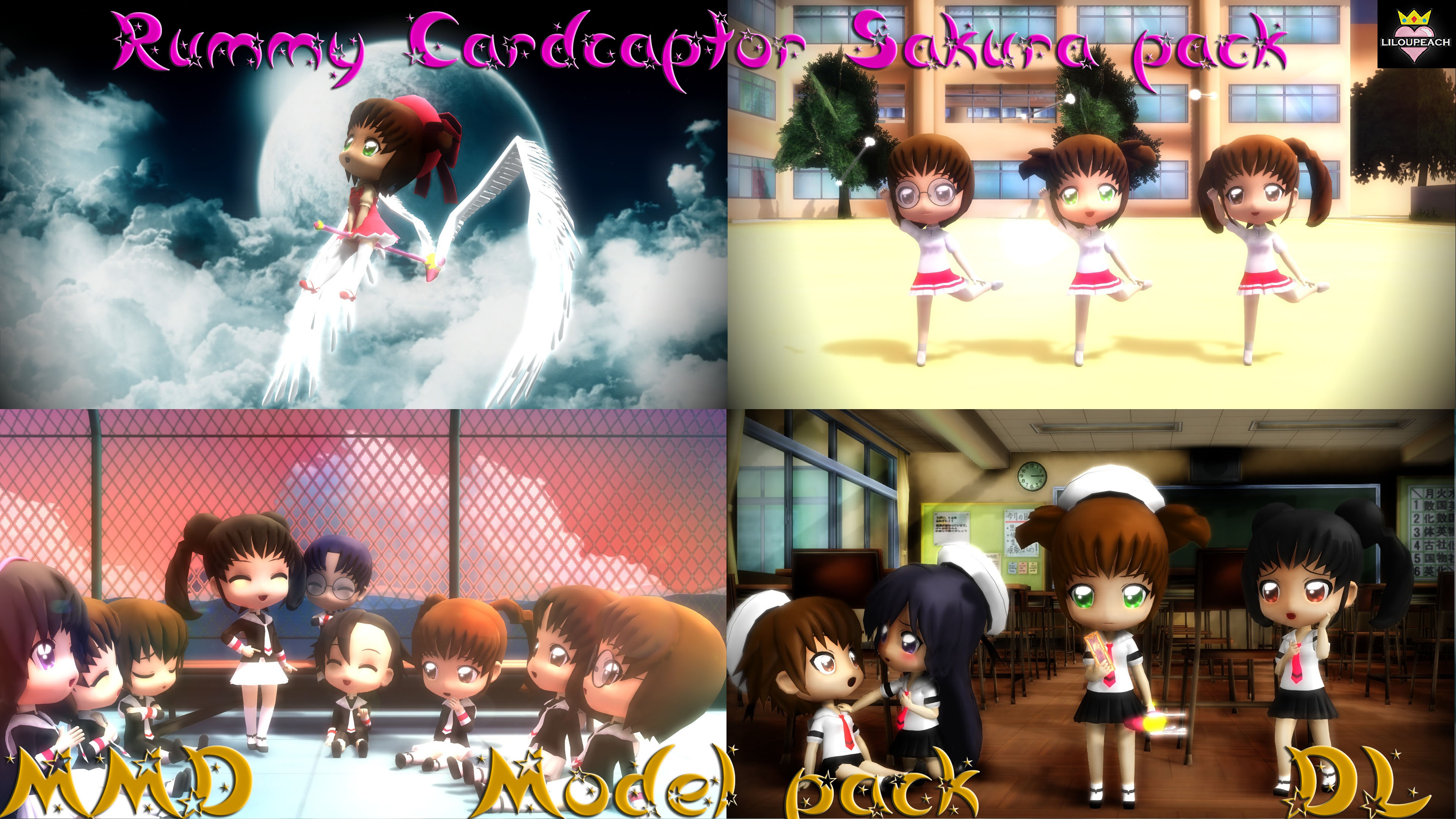 MMD Rummy CCS pack DL by liloupeach on DeviantArt
